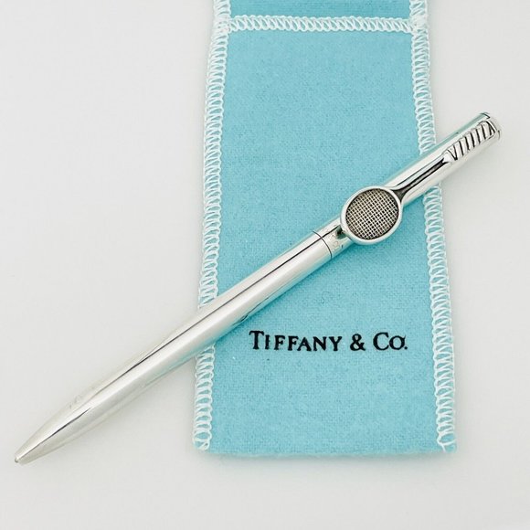 Tiffany & Co. | Office | Rare Tiffany Tennis Racket Purse Pen In ...